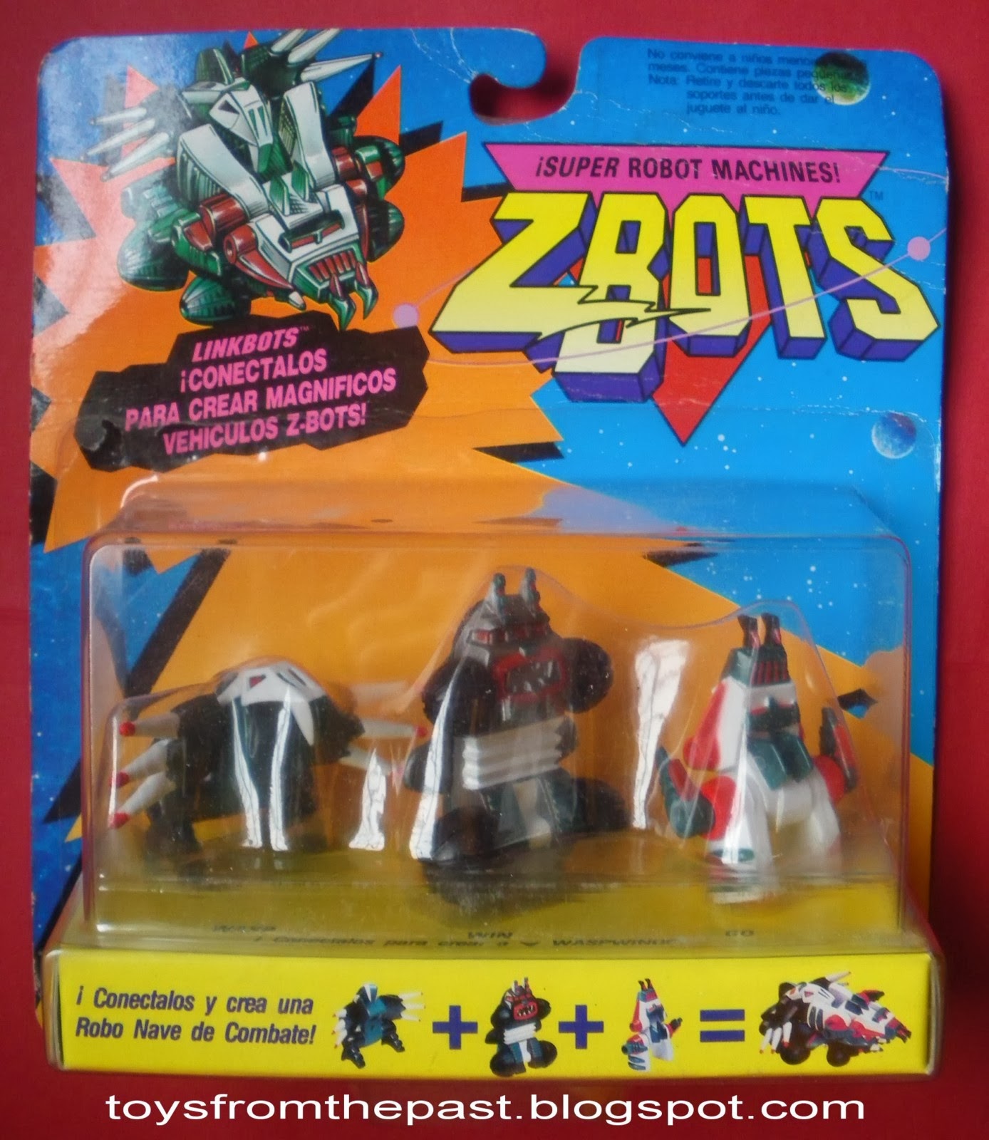Toys from the Past: #371 Z-BOTS / MICRO MACHINES - LINKBOT WASPWINGO (1993)